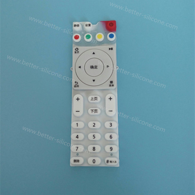 Custom Screen Print Silicone Rubber Keypad from China manufacturer ...