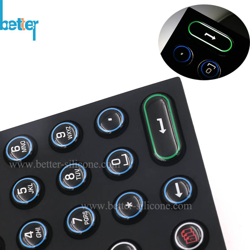 Custom Rubber Keypad Keyboard Guide from China manufacturer - Better ...