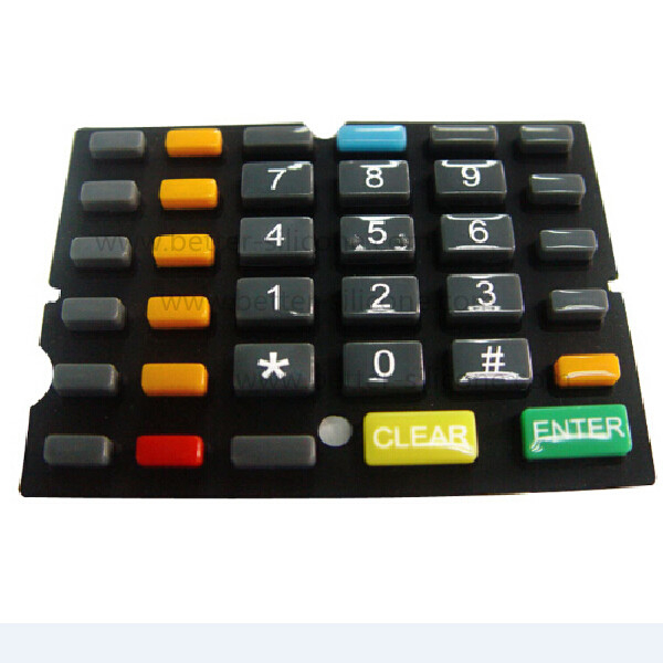 Different Shore A Hardness Silicone Rubber Keyboard Keypad from China ...
