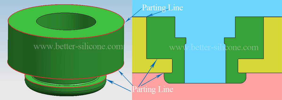 Silicone Rubber Compression Mold for Seals Gasket