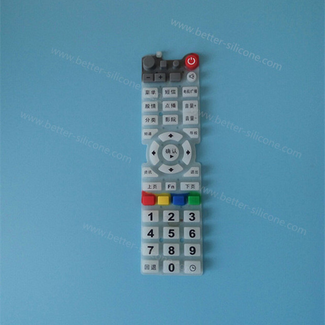 Custom Screen Printing Silicone Rubber Keypad from China manufacturer ...