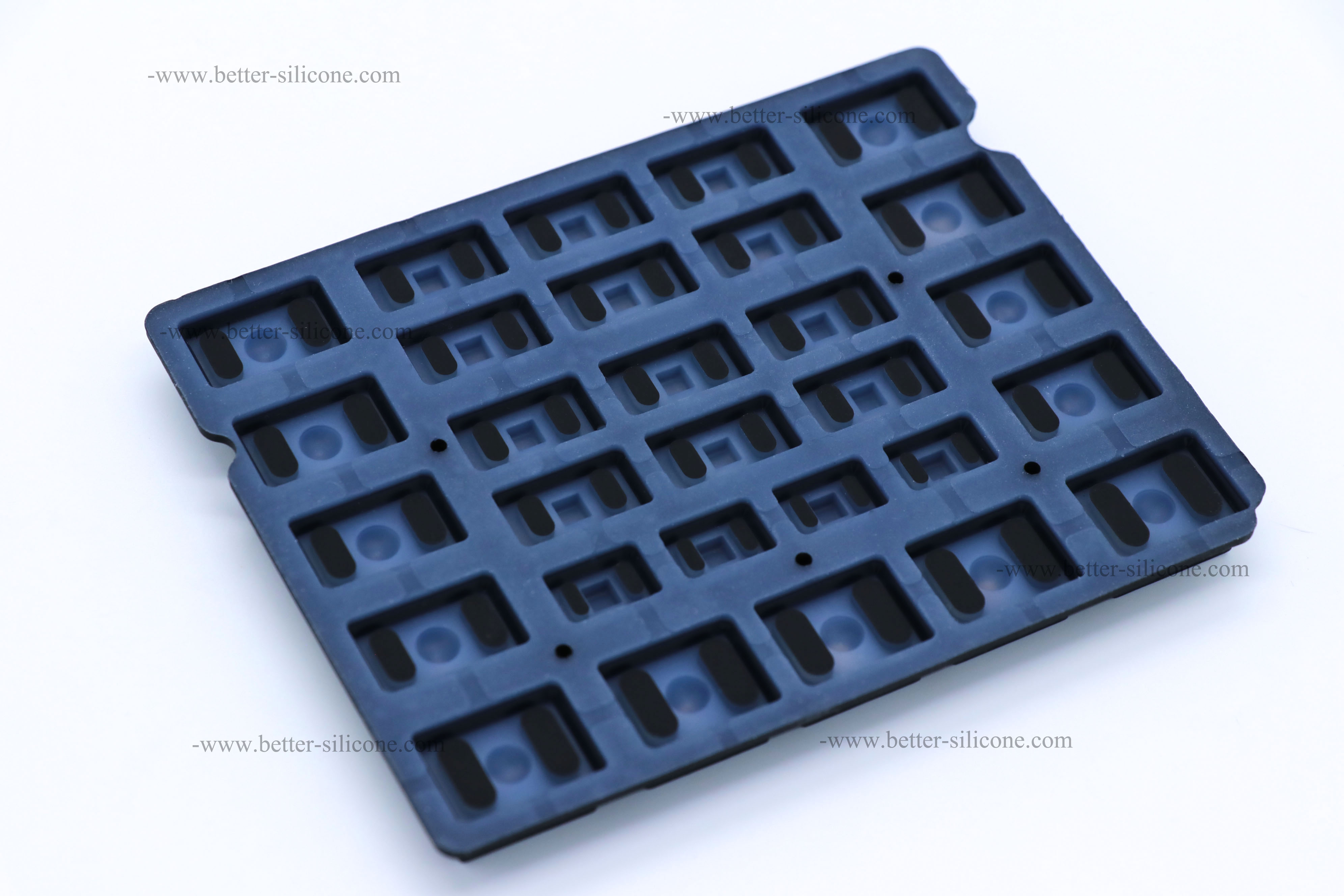 Comparison | How Many Conductive Contacts Rubber Keyboards?