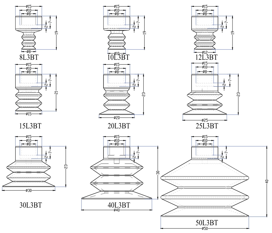 Industrial Vacuum Suction Cups | Heavy Duty Industrial Vacuum Pads ...