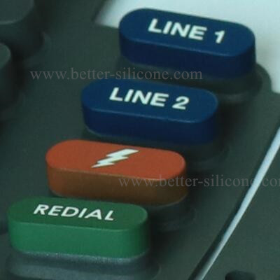 Custom Multi Color Keypad from China manufacturer - Better Silicone