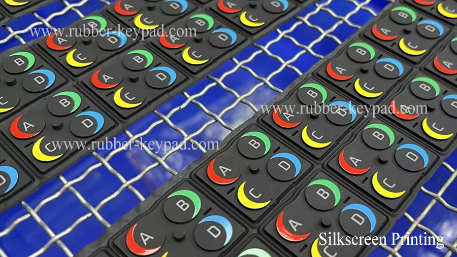 Pad Printing | How Process Label for Molded Silicone Keymat?