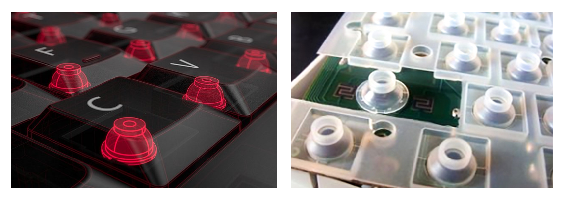 The Difference Between Silicone Membrane and Rubber Dome for Keyboard ...