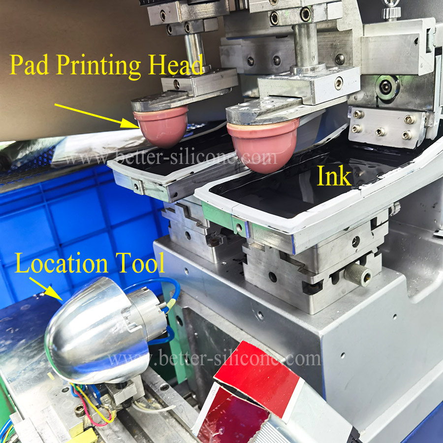 Pad Printing | How Process Label for Molded Silicone Keymat?